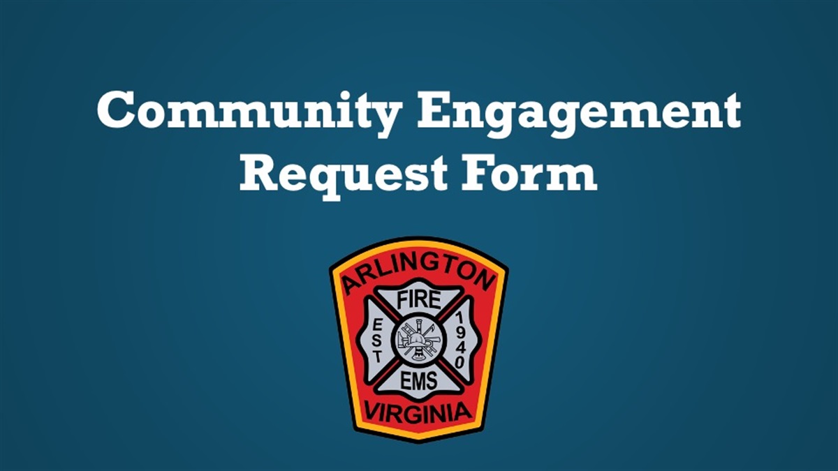 Community Engagement Request Form – Official Website of Arlington ...