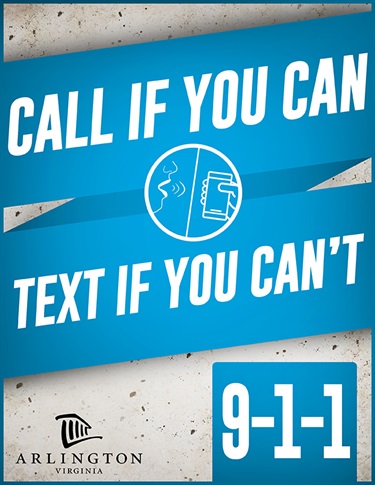Arlington County Launches Text-to-9-1-1 – Official Website of Arlington ...