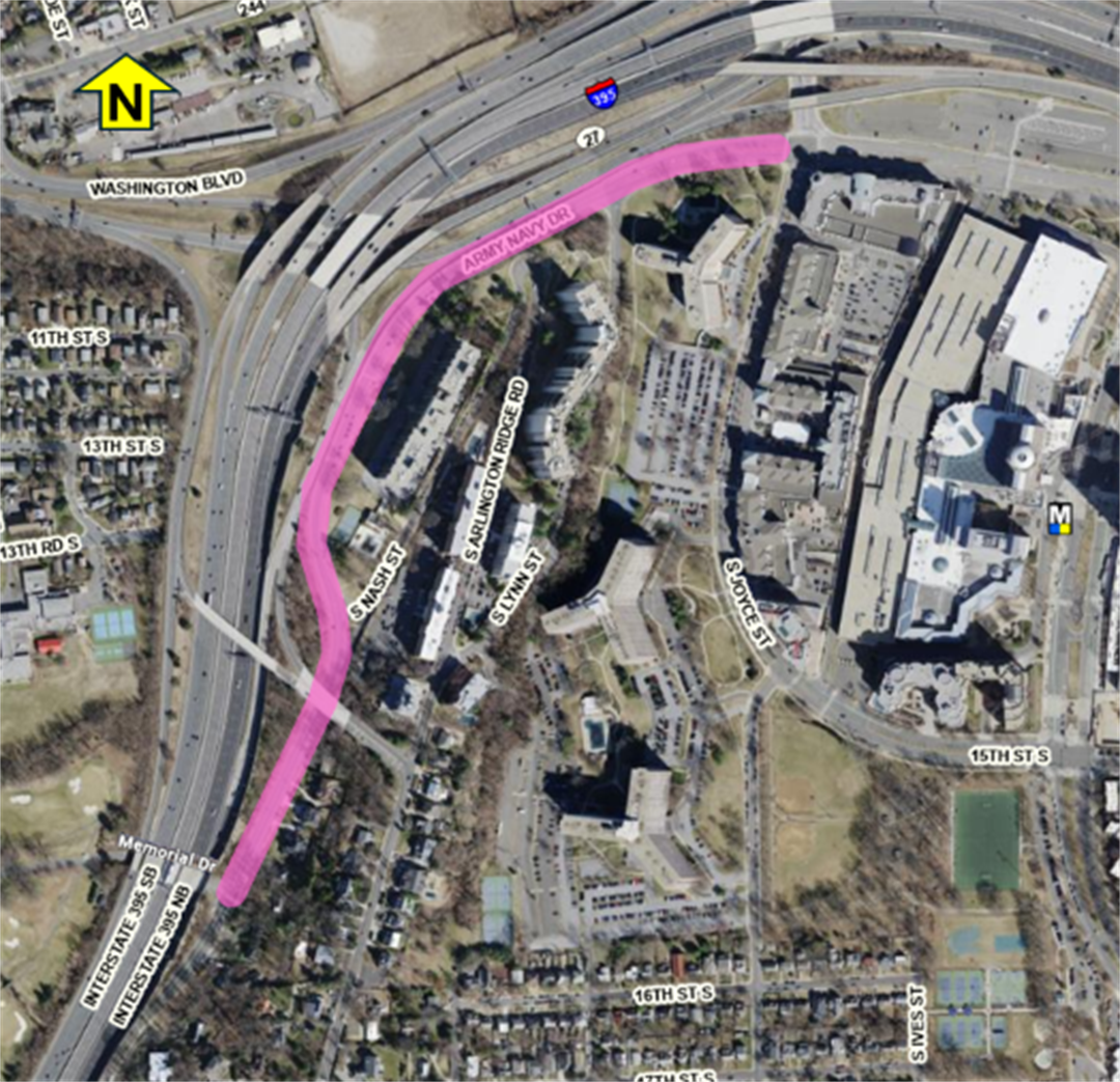 Army Navy Drive Protected Bike Lane – Official Website of Arlington ...
